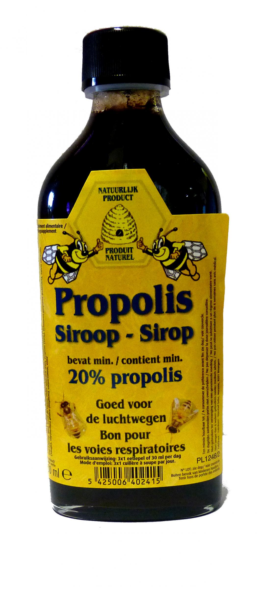 SIROP PROPOLIS 20 % - Site officiel de la Coopérative Apicole du Jura ...