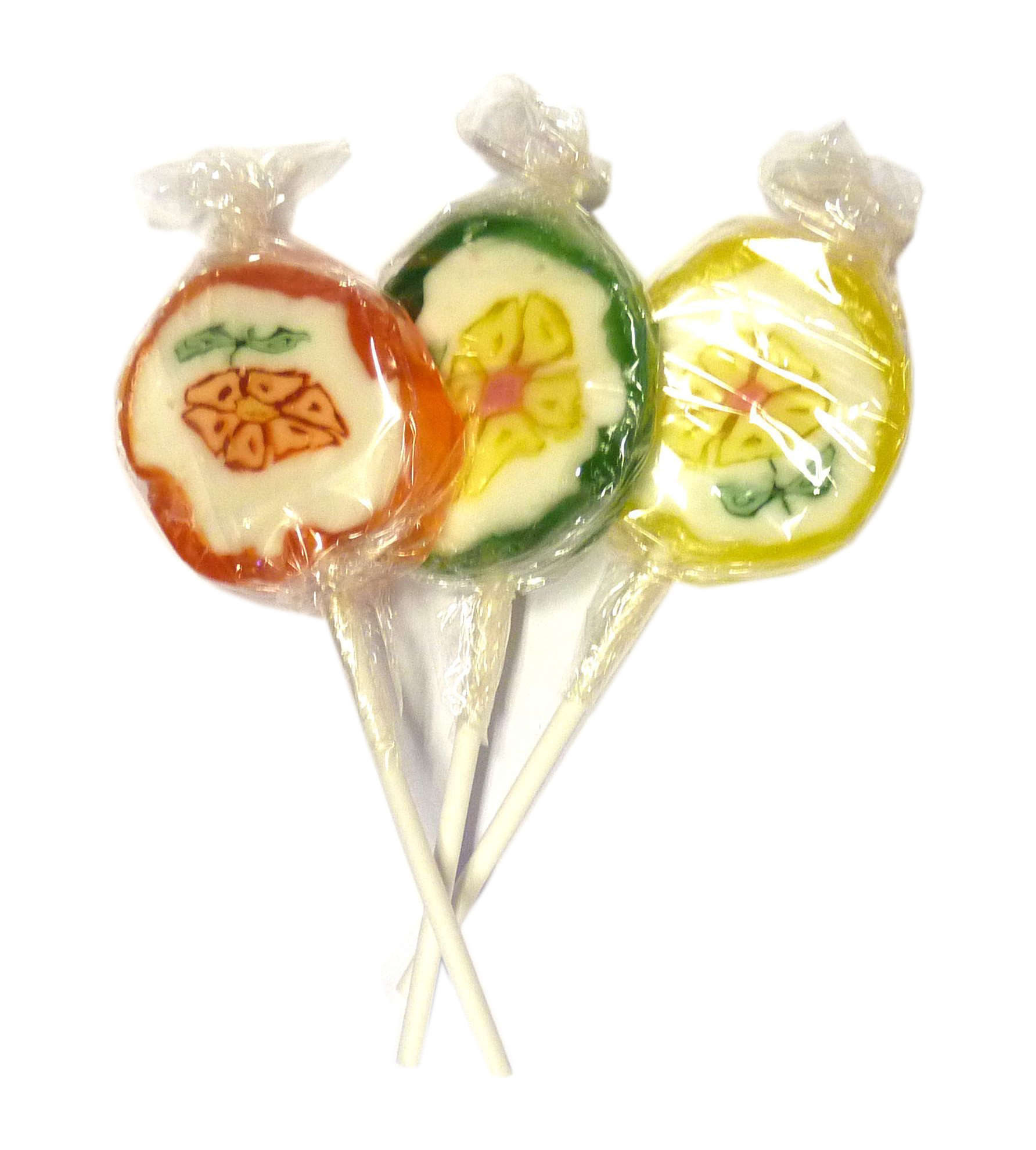 Sucette ronde fruit miel