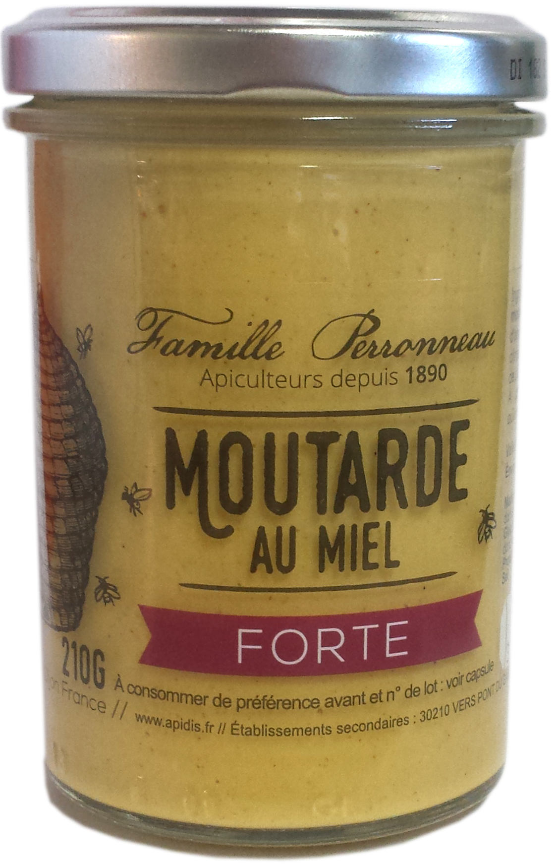 MOUTARDE FORTE AU MIEL - Site officiel de la Coopérative Apicole du ...